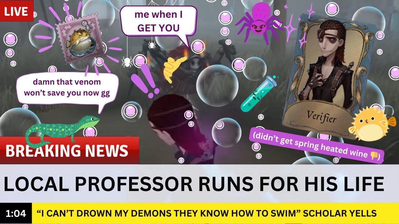 Professor slay!! | Identity V [subtitles available] - YouTube
