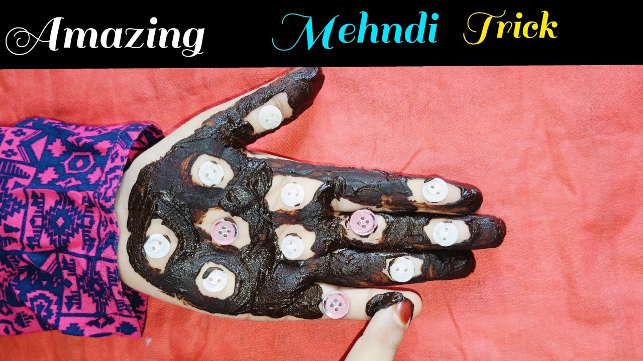 Easy Mehndi tricks 😱 | how to make mehndi designs with trick | mehandi ...