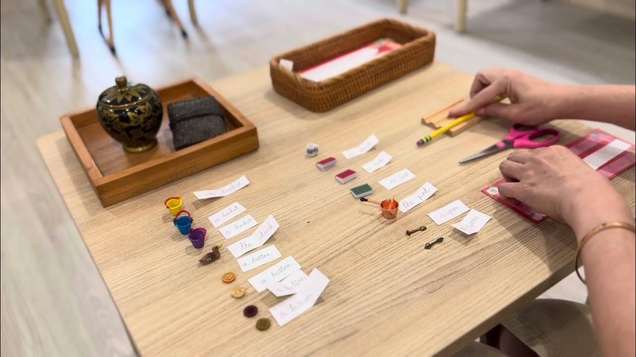 The Article: - Function Of Word Montessori Language Lesson - YouTube
