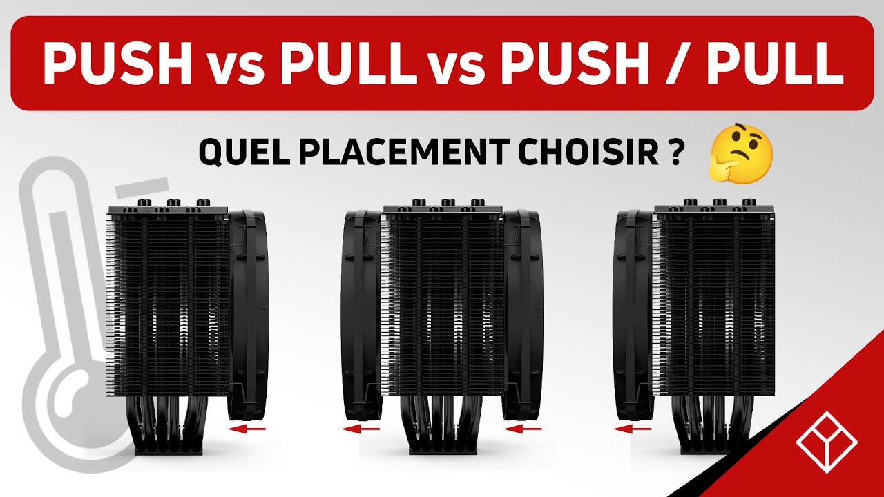 Ventilateurs en PUSH / PULL vs PUSH vs PULL : quel impact sur les ...