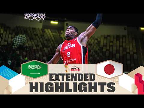 Saudi Arabia 🇸🇦 v Japan 🇯🇵 | Extended Highlights | FIBA Basketball World Cup 2027 Asian Qualifiers
