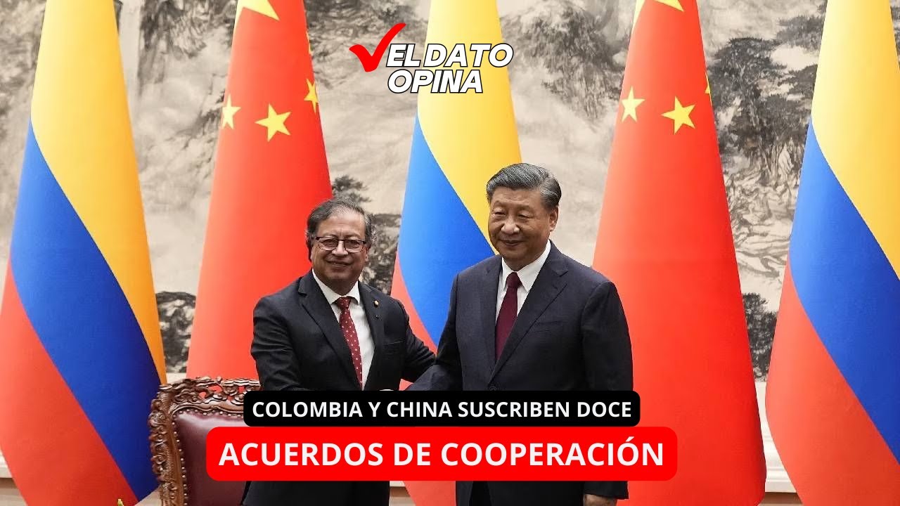 COLOMBIA Y CHINA | FIRMARON 12 ACUERDOS DE COOPERACIÓN - YouTube
