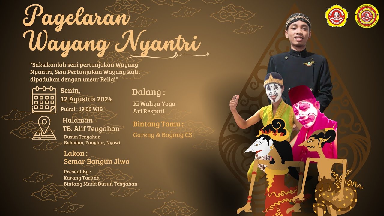 PAGELARAN WAYANG SANTRI " SEMAR MBANGUN JIWO" OLEH KI DALANG WAHYU YOGA ...