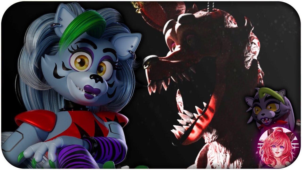 Roxanne Wolf Plays JR Fnaf Fan Game (Goes Wrong OMG) - YouTube