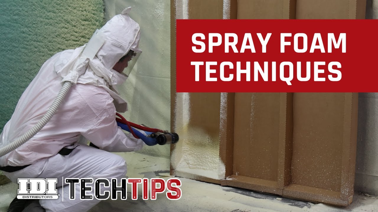 Spray Foam Techniques (Tech Tip) - YouTube