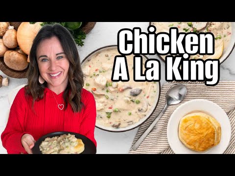 How to Make Creamy Chicken a la King at Home