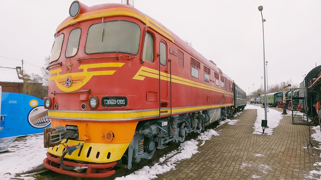 Latvian Railway History Museum Riga - YouTube