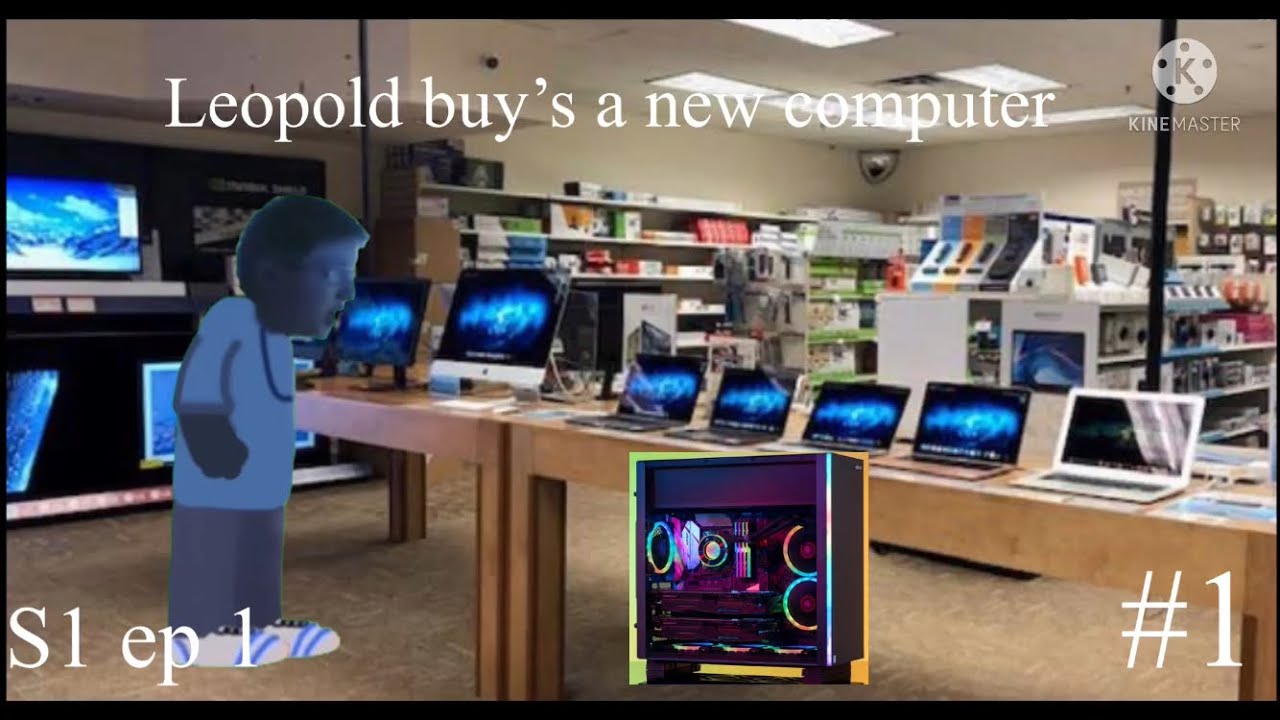 The Angry German kid show | S1 ep 1| #1| Leopold buy's a new computer ...