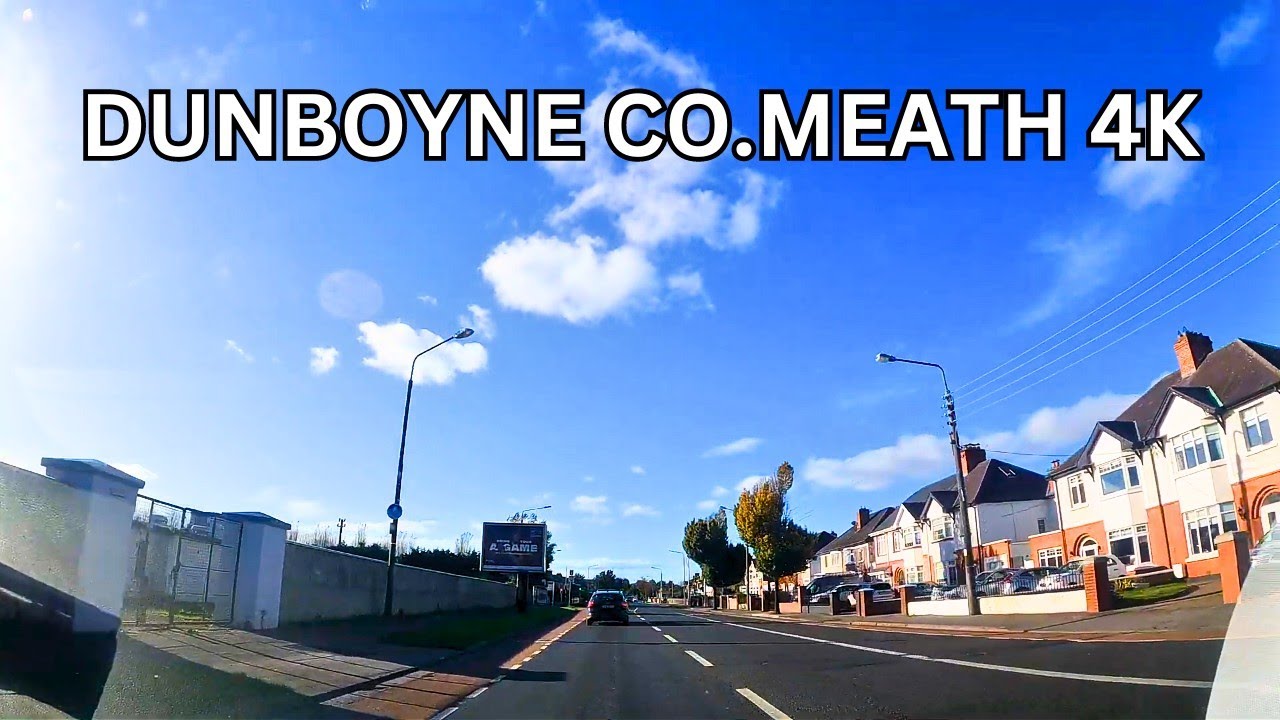 4K Driving From Dunboyne CO.Meath To Dublin Airport Part 1 - YouTube