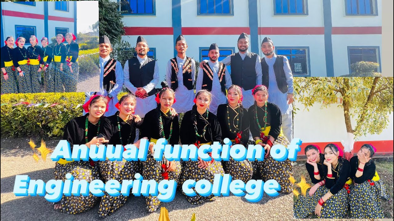 Rapti engineering college annual functions 🌸 - YouTube