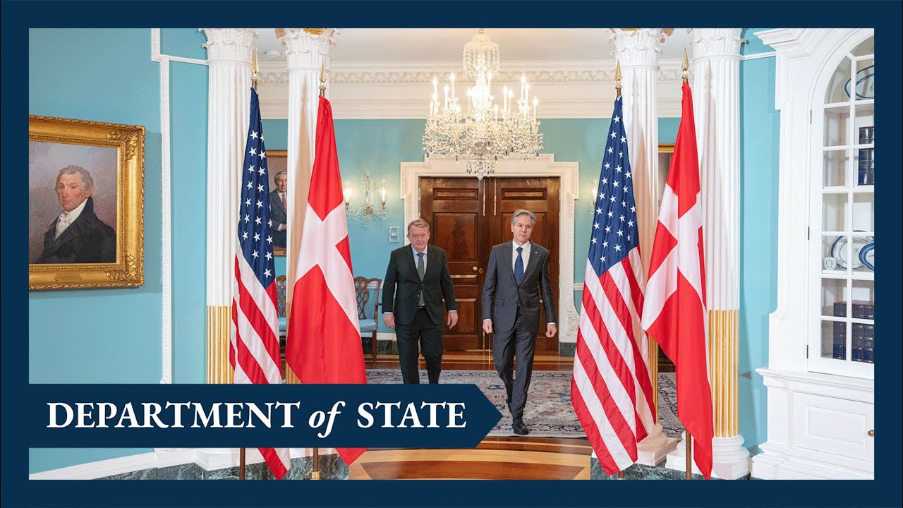 Secretary Blinken meets with Danish Foreign Minister Lars Løkke ...