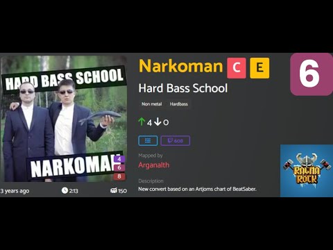 NARKOMAN - Hard Bass School Lvl 6 (Custom) [Ragnarock VoT]