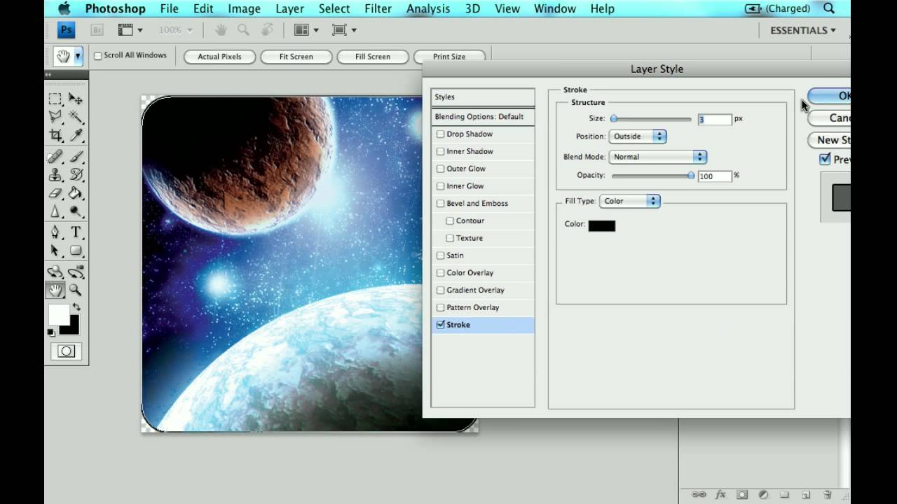 Photoshop Tutorial Rounded Borders Actions And Image Processor Part Photoshop Tutorial Rounded Borders Actions And Image Processor Part