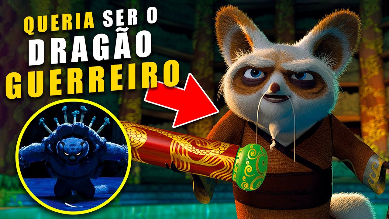 SHIFU TENTOU CONTROLAR O DESTINO DO DRAGÃO GUERREIRO! | Kung Fu Panda - YouTube