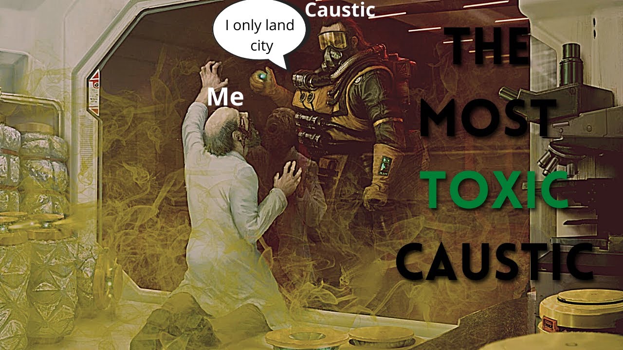The Most Toxic Caustic In Apex Legends And The Evolution Event ...