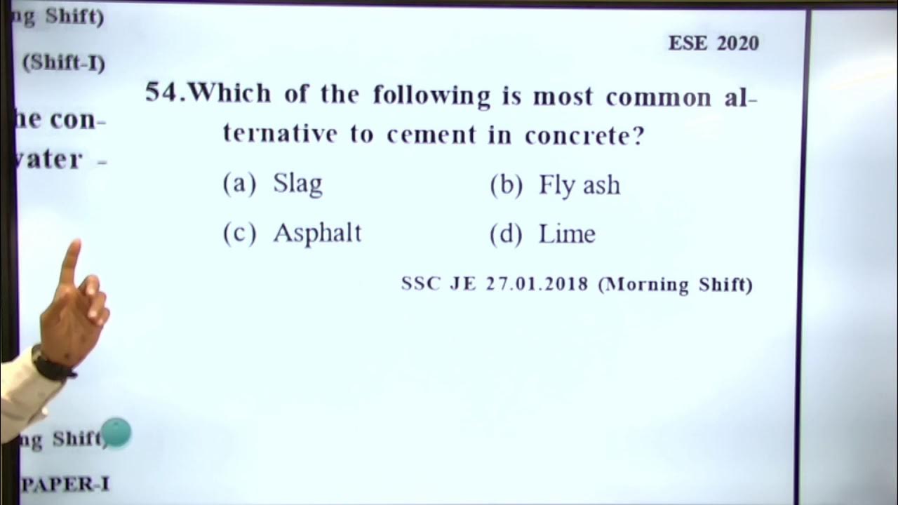 Concrete Technology Vijay Batch By Bhadoriya Sir LEC 2 - YouTube