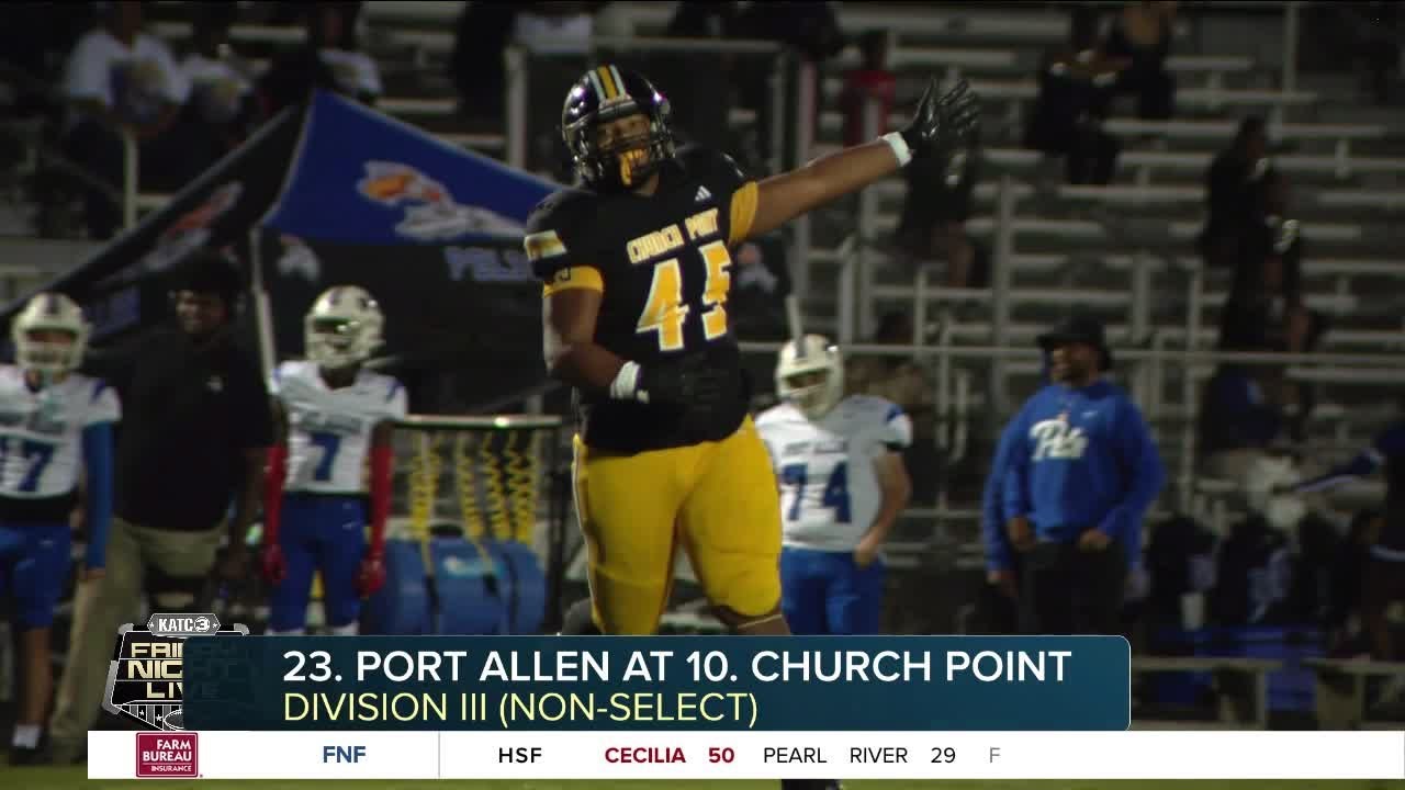 FNL24 Playoffs - PORT ALLEN VS CHURCH POINT - YouTube