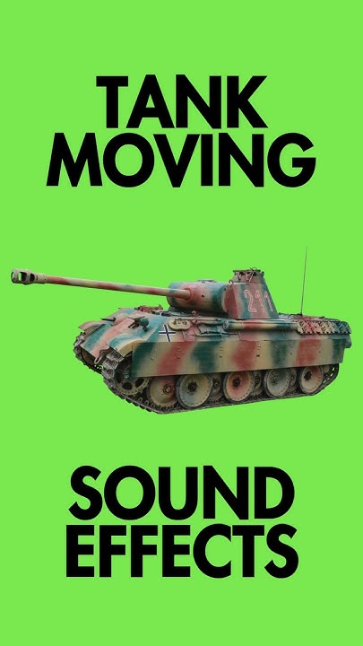 Tank Moving Sound Effects - YouTube