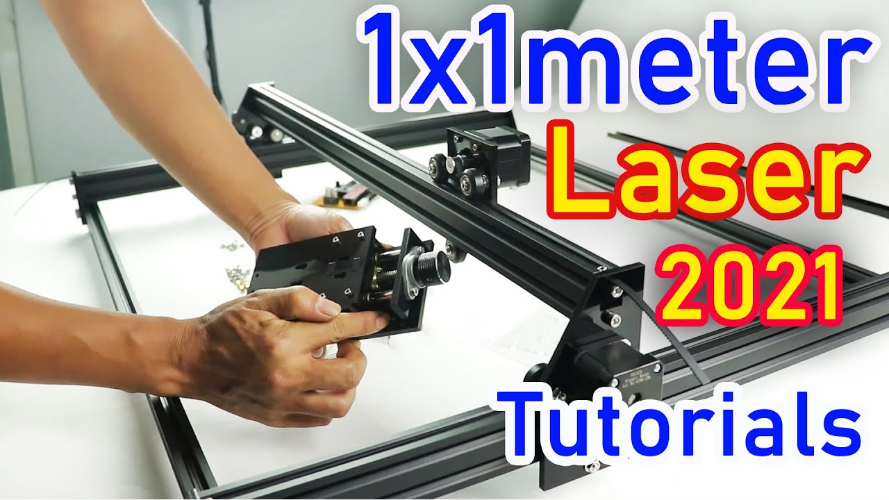 1x1meter Laser Engraving Machine Assembly Tutorial BACHIN B1 Pro（2021 New Updated Engraver ...