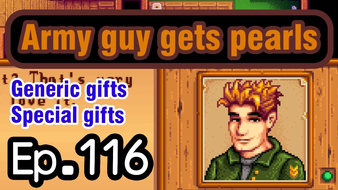 4K Stardew Valley S1 Ep.116: Kent's Birthday - YouTube