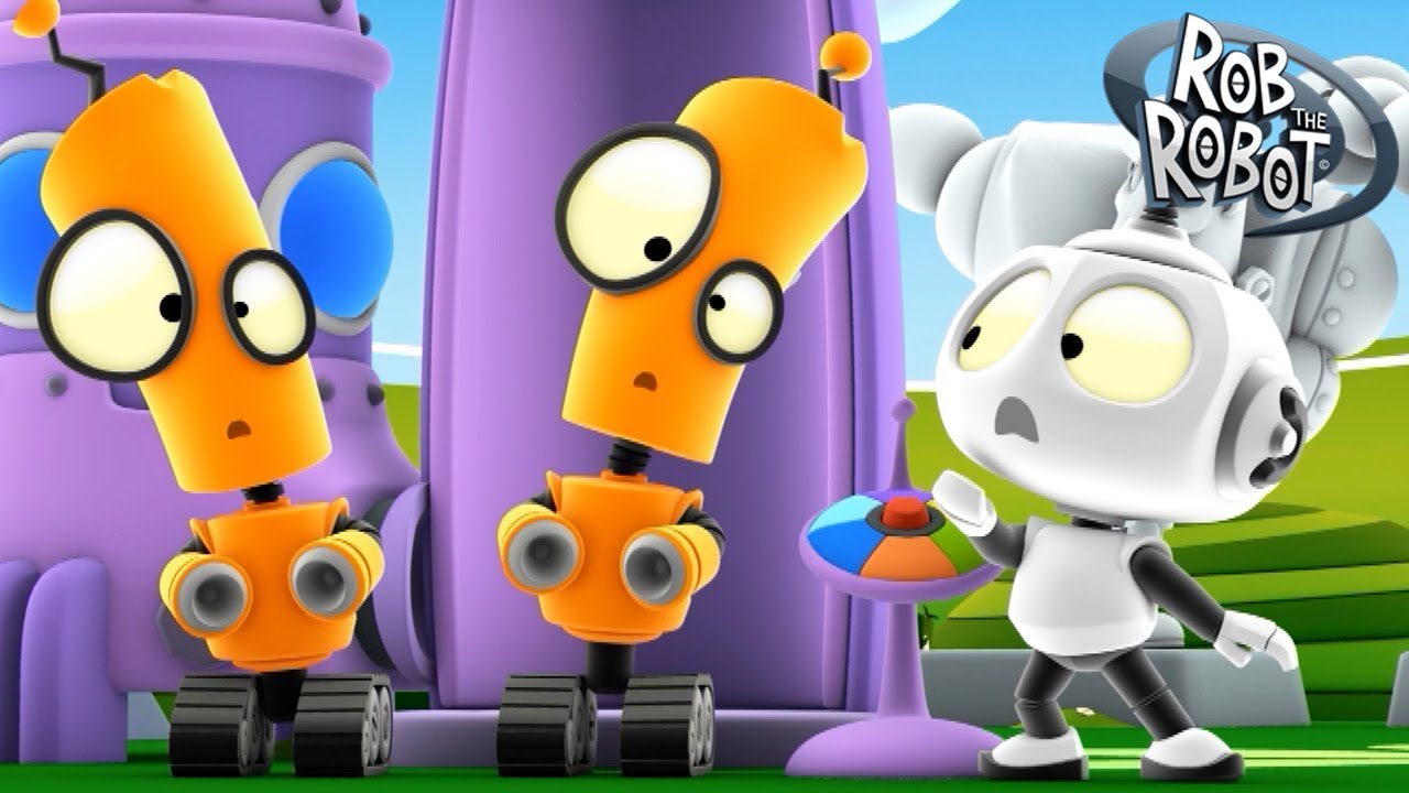 Double Trouble on Copycat Planet | Rob The Robot | Preschool Learning ...