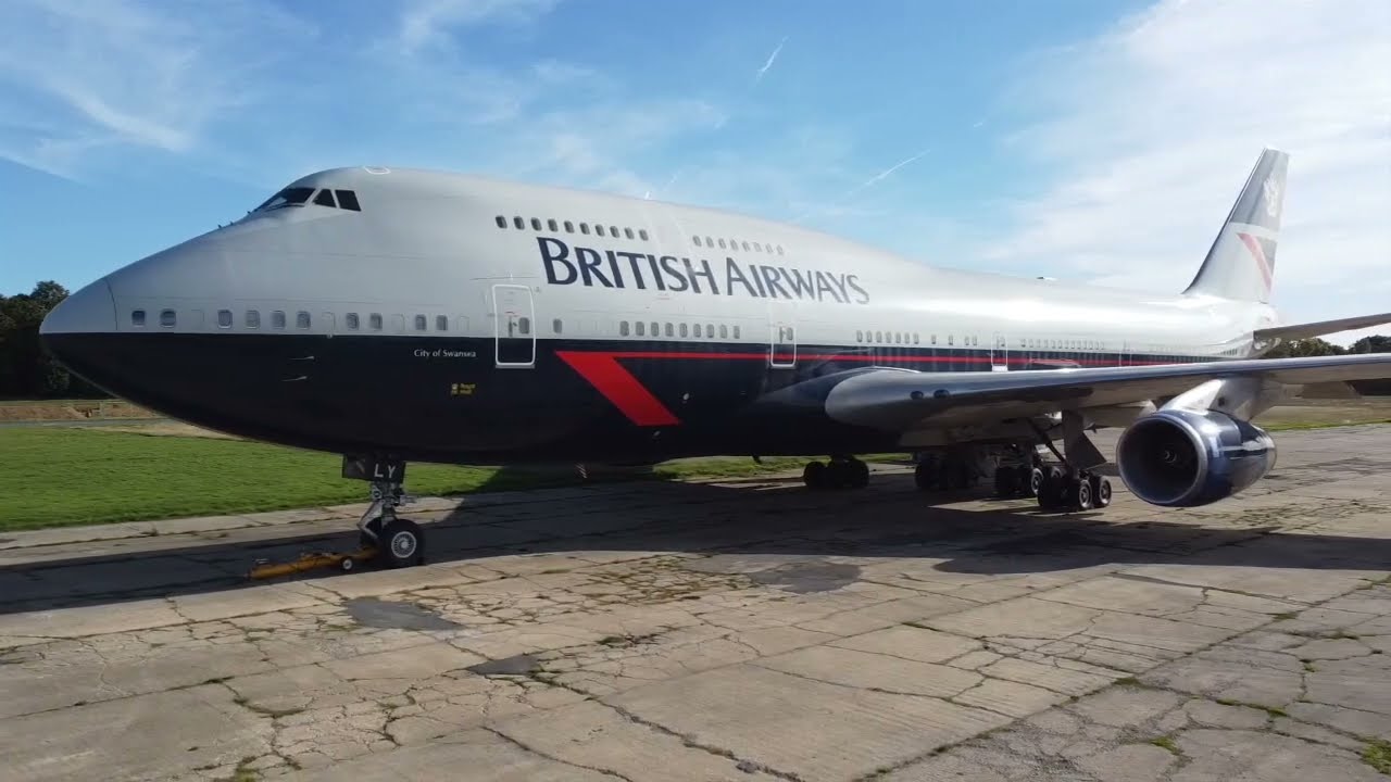 British Airways Landor 747 - YouTube