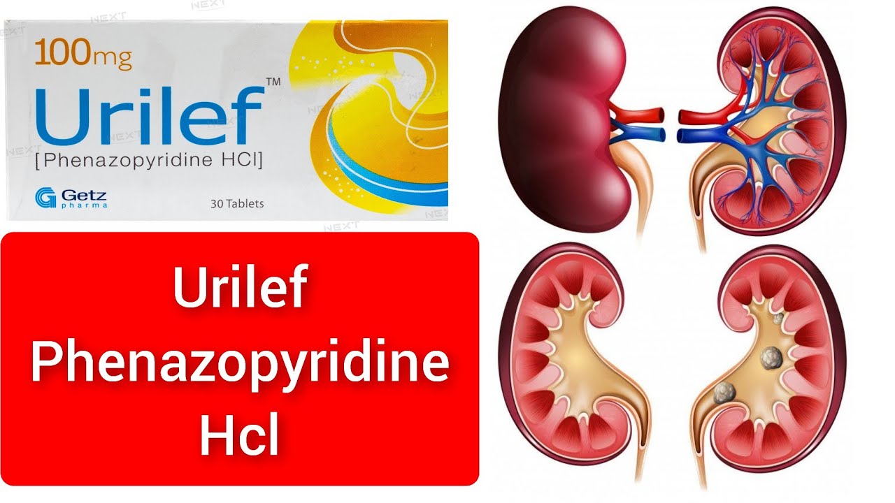 Urilef Phenazopyridine Hcl 100mg uses in urdu/UTI infection and pain ...