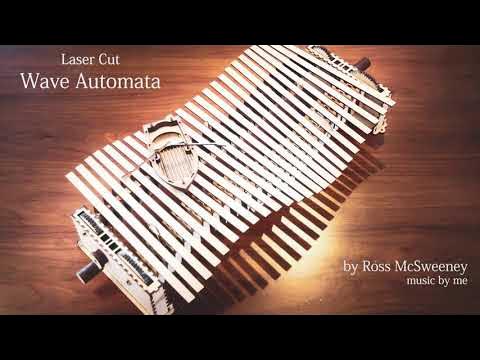 Wave Automata - Laser Cut Version - YouTube