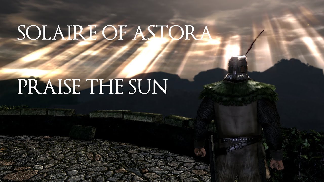 Solaire Praising The Sun - YouTube