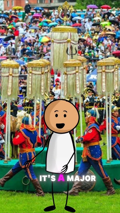 Naadam Short About With Stickman Video Mongolia Mongolianculture Naadam Shorts Youtube