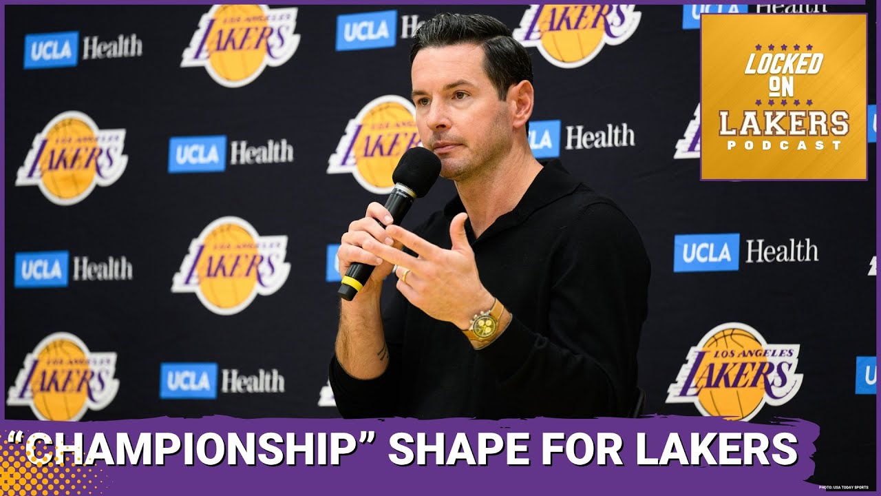 JJ Redick WANTS LAKERS IN "CHAMPIONSHIP SHAPE." Plus, Preseason Opener ...