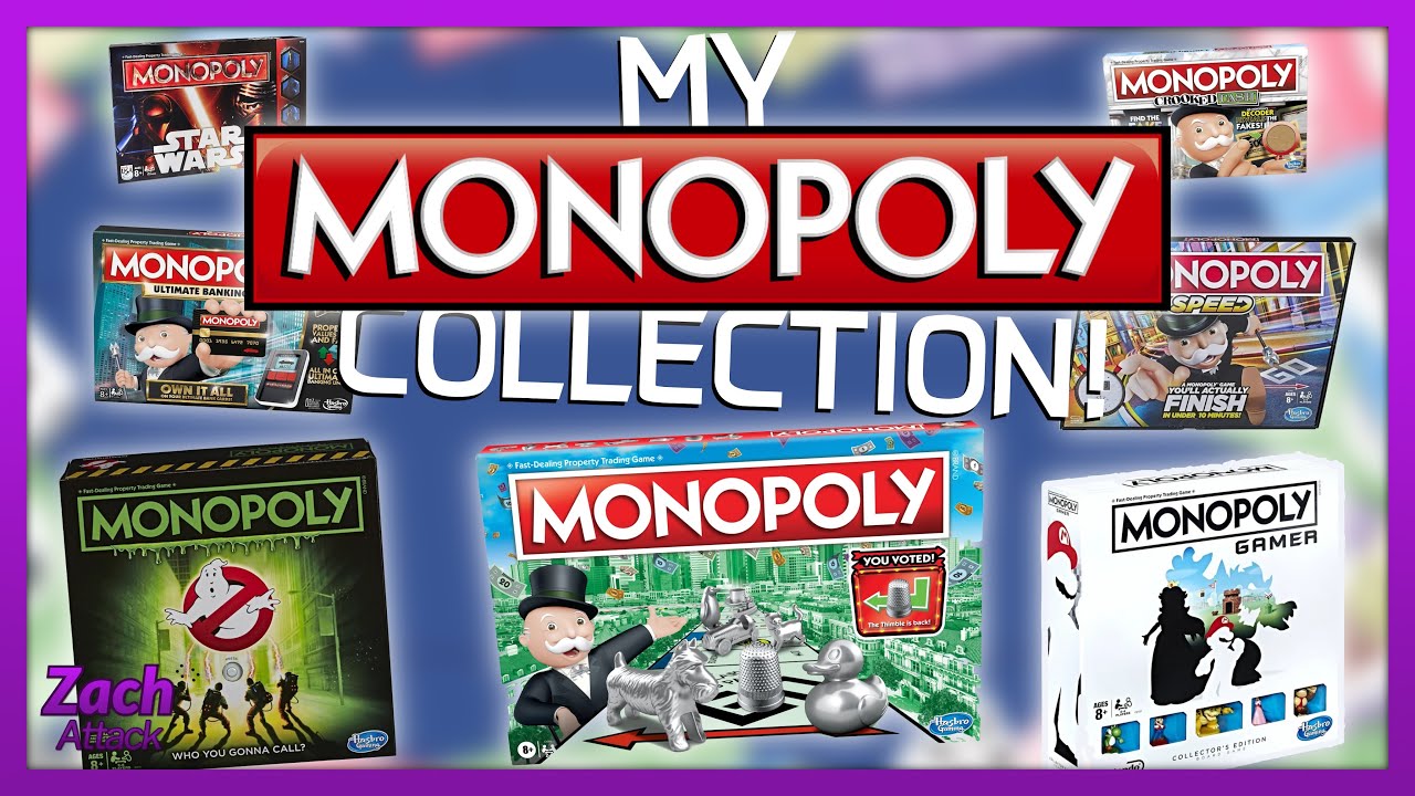 My Monopoly Collection - YouTube