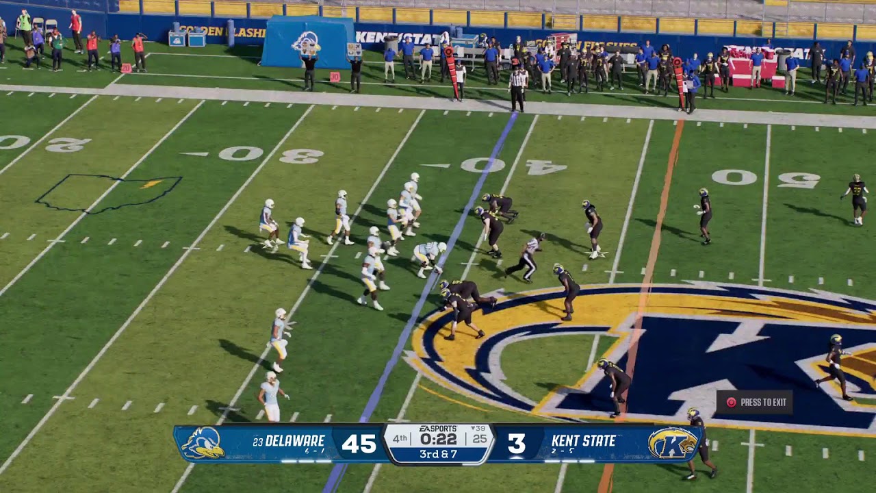 EA CFB 26 - SSF - #23 Delaware Vs Kent St - Week 9, 2027 (Season 3 ...