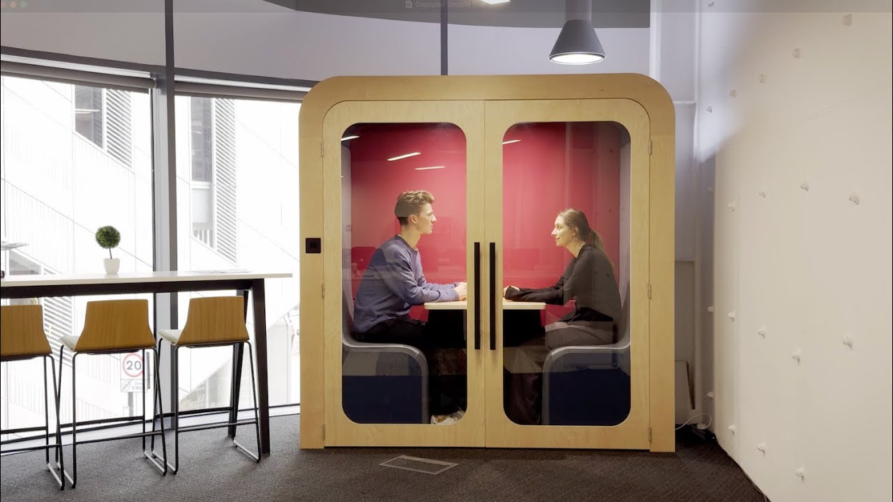 Double Pod by Dapapod: Quiet Spaces for Better Work - YouTube