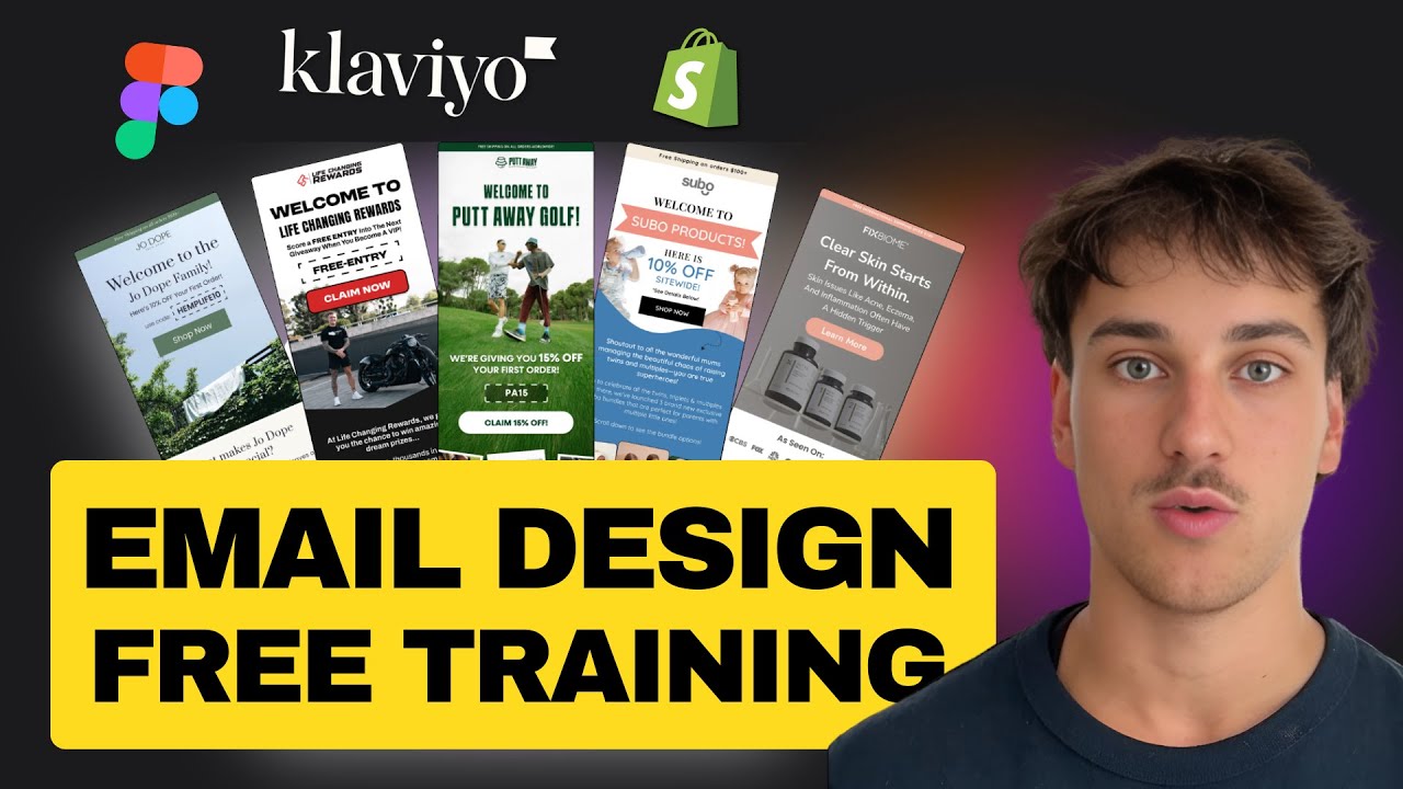 How To Design AMAZING Emails In Figma For Klaviyo Email Marketing - YouTube