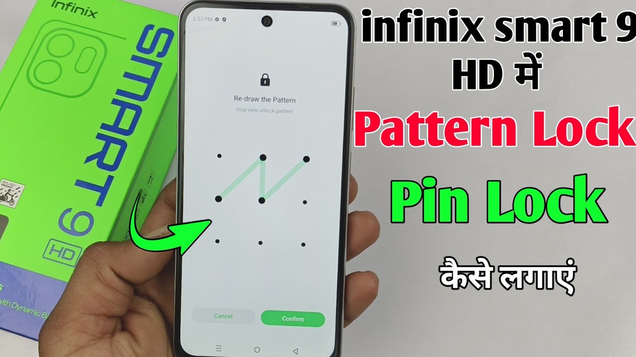 Infinix Smart 9HD screen lock setting/Infinix Smart 9 hd me screen lock ...