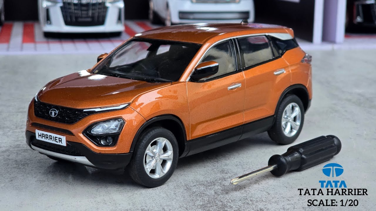 HD Miniature | Tata Harrier Dealer Edition 1/20 Scale Model - YouTube