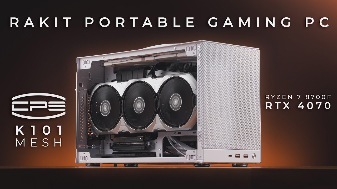 Rakit Portable Gaming PC di 2025 ft. PCCooler K101 | Ryzen 7 8700F ...