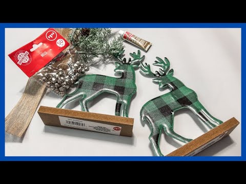 Dollar Tree Deer Makeover || Dollar Tree DIY || Just 1 Quick Craft ...