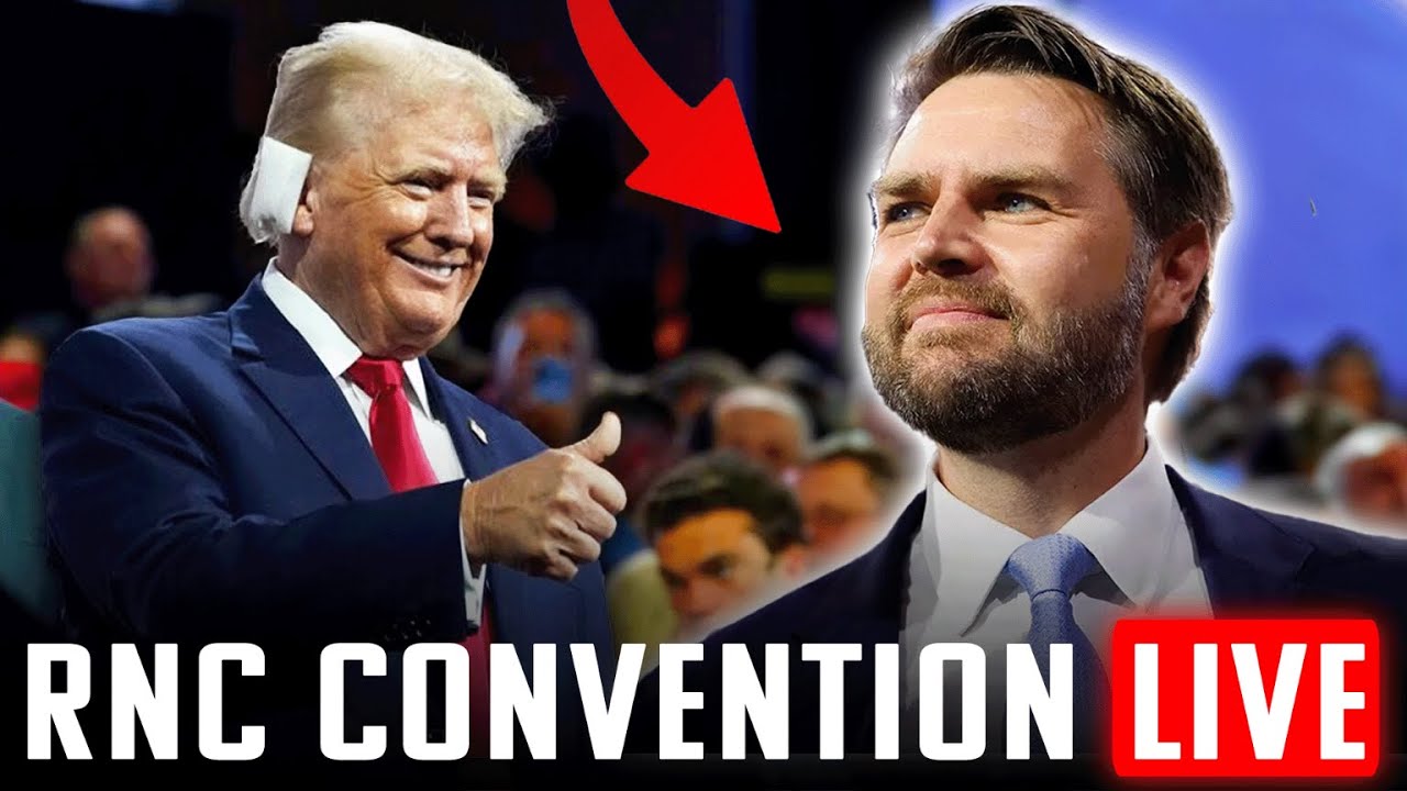 🔴LIVE NOW: JD Vance and Don Trump Jr Speaking NOW at the RNC Convention ...