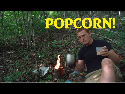 Hiking Popcorn: Food in the Forest - YouTube