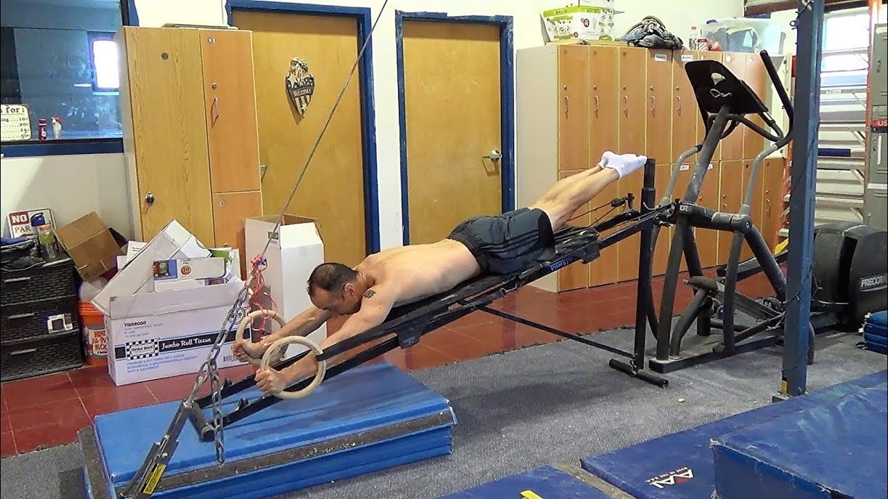 TOTAL GYM EXERCISES TO LEARN A GIANT ON STILL RINGS - Gymnastics ...