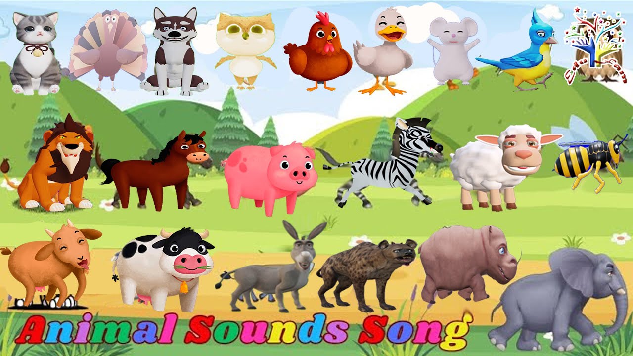 Animal Sound Song || These Are The Animal Sound TA4AT || Edufam Kids ...