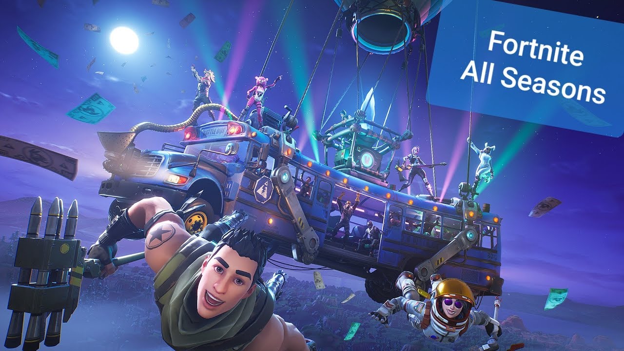 Fortnite All Seasons !!! - YouTube