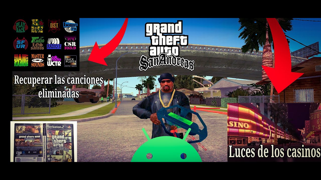 Los MEJORES MODS MAS ÚTILES para el GTA SAN ANDREAS de ANDROID 2023 ...