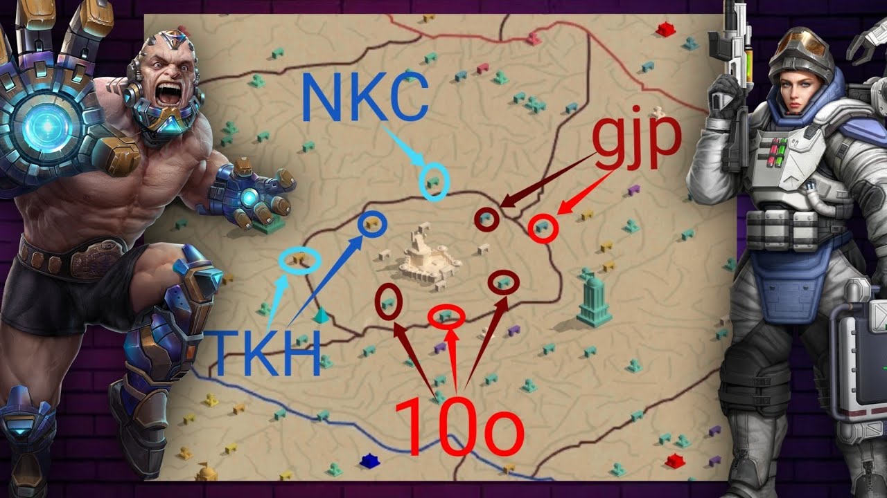 10o, gjp V/S NKC, TKH | Map 900030 Season X-Eden:Conflict ::: Last ...