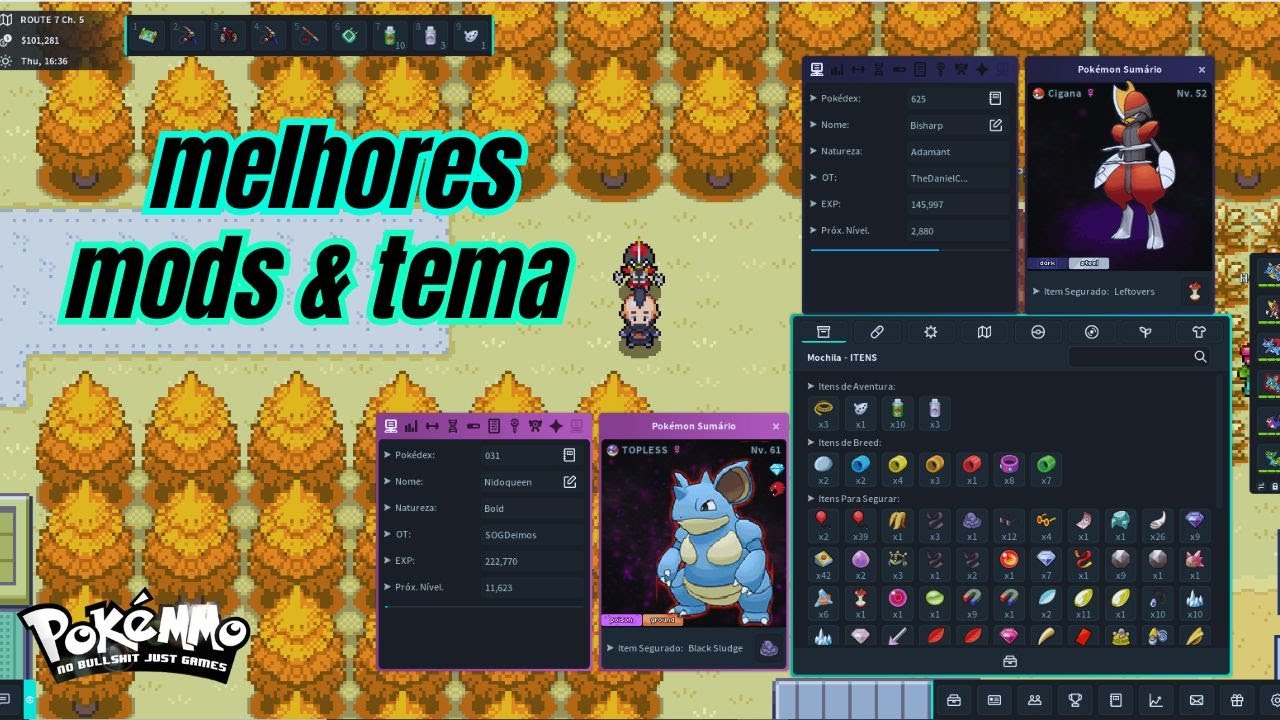 COMO BAIXAR E INSTALAR OS MELHORES TEMAS & MODS PARA POKEMMO - YouTube