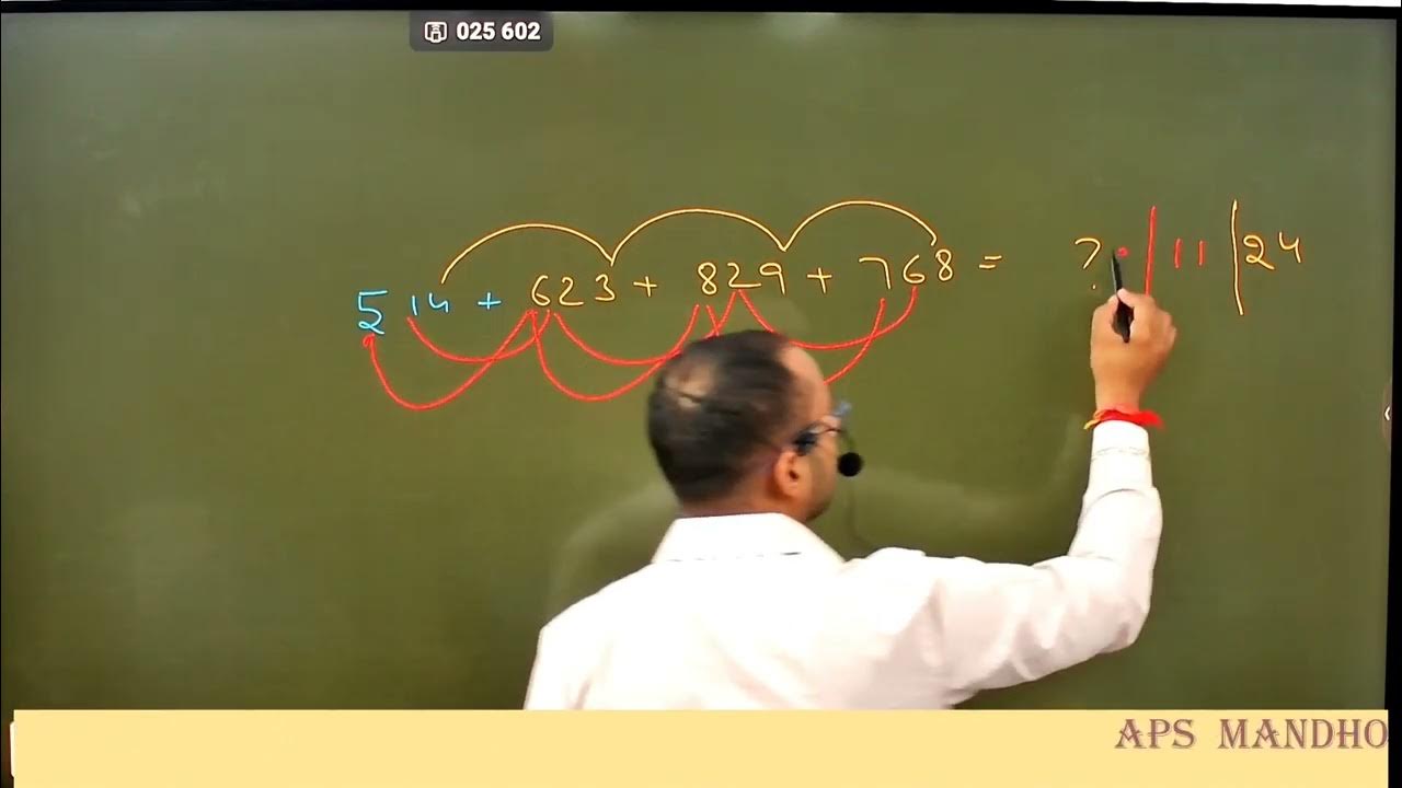 VEDIC MATHS CLASS 1 BALANCING RULE - YouTube