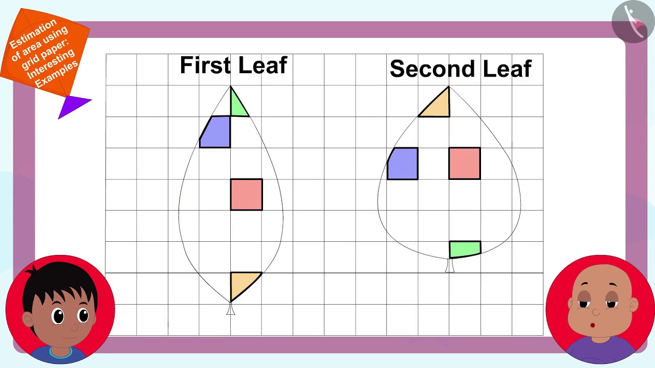 Estimation of area using grid paper | Part 2/3 | English | Class 5 ...