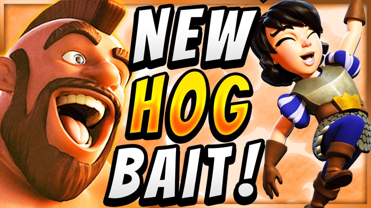 UNDEFEATED DECK! NEW HOG PRINCESS BAIT DOESN'T LOSE! — Clash Royale ...